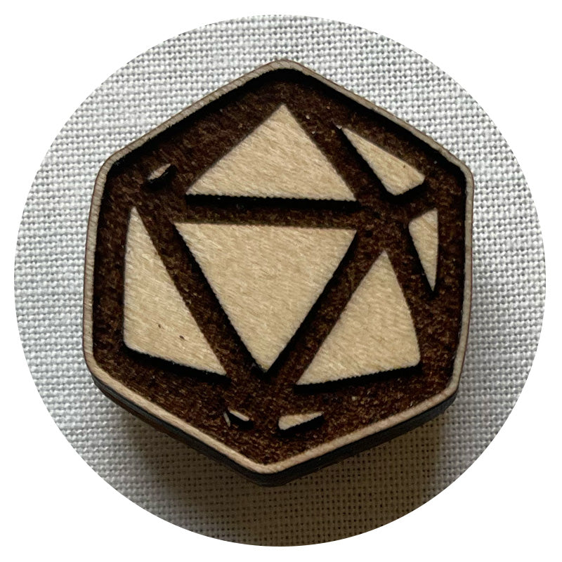 D20 Needlemidner – Woven and Wool