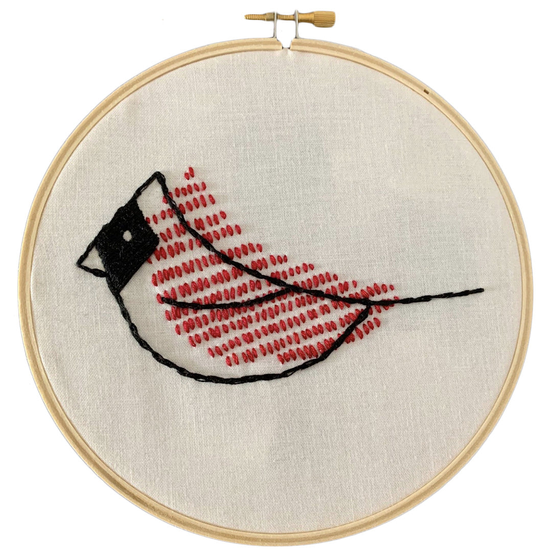 Modern Cardinal - Digital Project – Woven and Wool